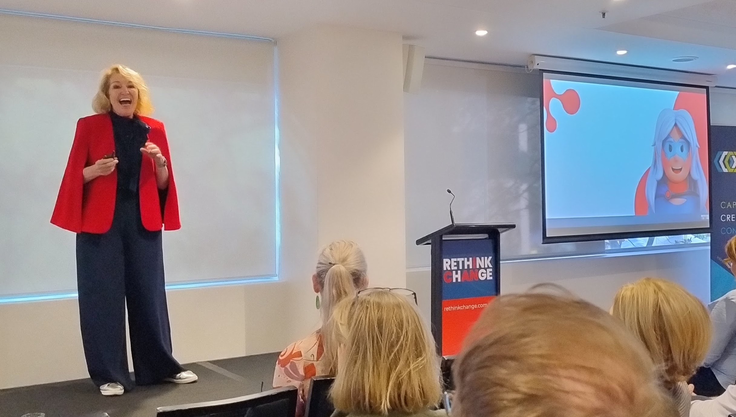 Elevating Change: Sharon Connolly at Rethink Change | Agile Change Leadership Institute